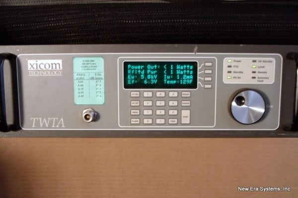 Xicom 200W C-Band TWTA model XTRD-200C • New Era Systems