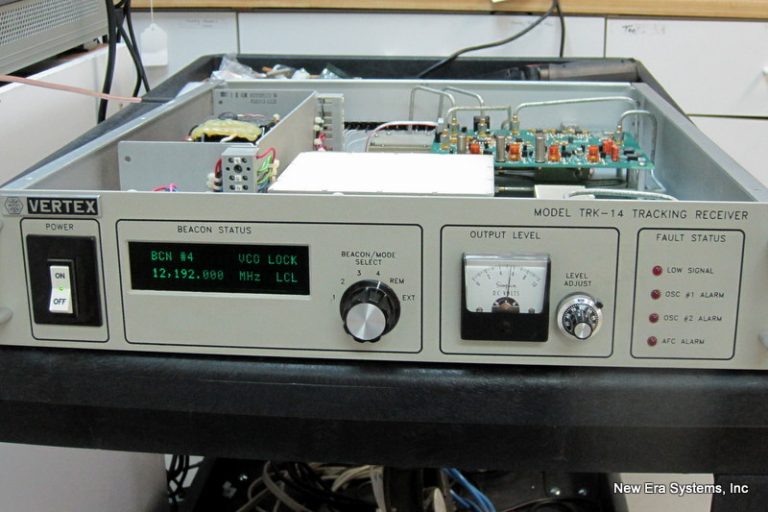 Vertex TRK-14 Beacon Tracking Receiver • New Era Systems