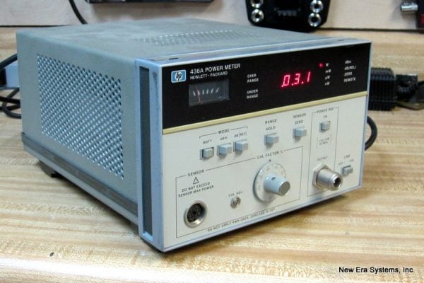 HP 436A Power Meter without Sensor • New Era Systems