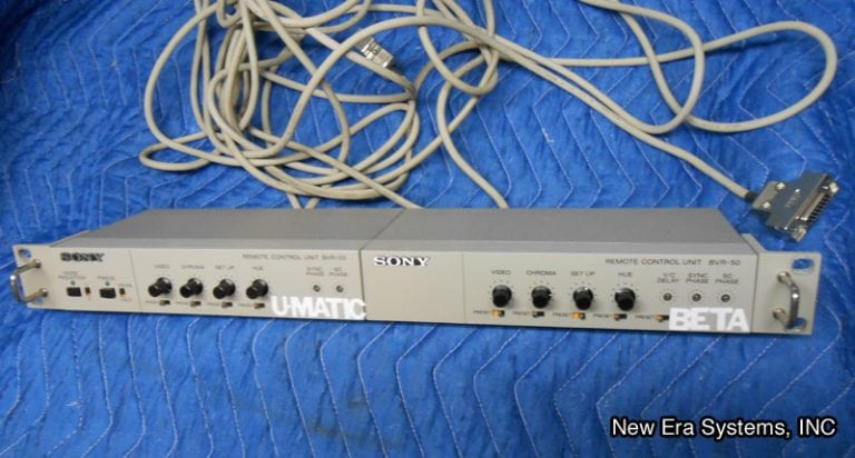 Sony BVR-55/BVR-50 • New Era Systems