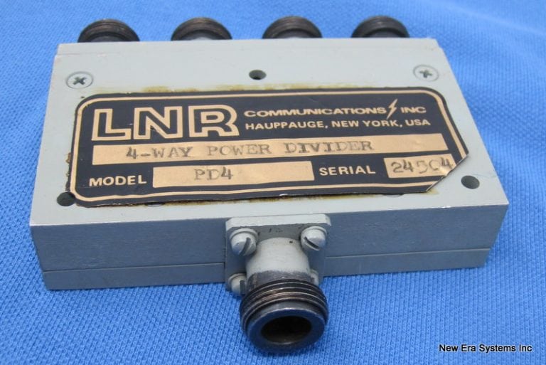 LNR PT4 4-Way Power Divider • New Era Systems