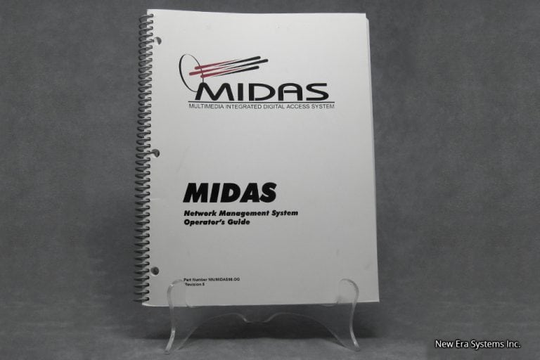 Midas 98 Network Management System Operator's Guide • New Era Systems