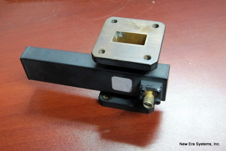 KU-Band cross-guide SMA coupler • New Era Systems