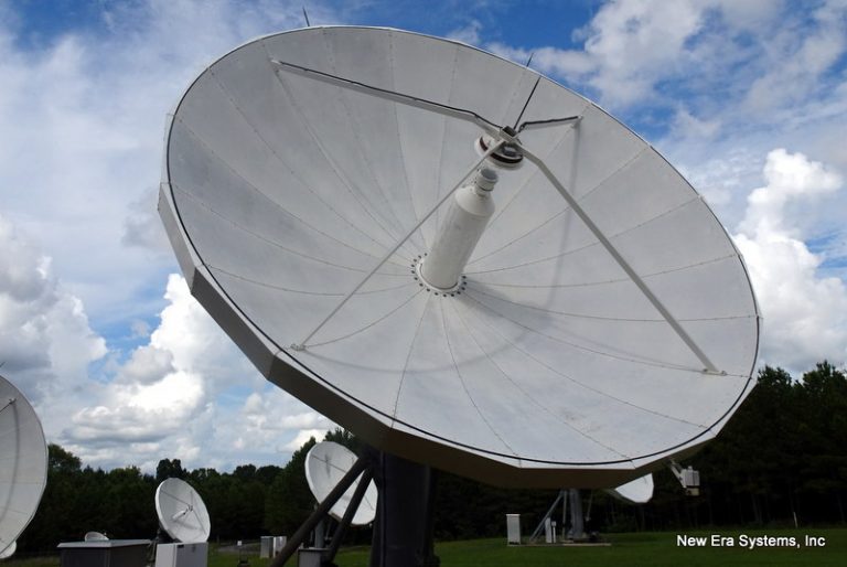 Vertex 6.3m C-Band Non-motorized Receive only Antenna • New Era Systems