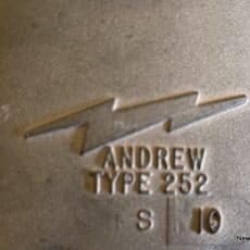 Andrew 252 WR137 to Elliptical Connector to 152DET • New Era Systems