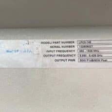 Comtech LPC0-148 50W C-Band BUC • New Era Systems