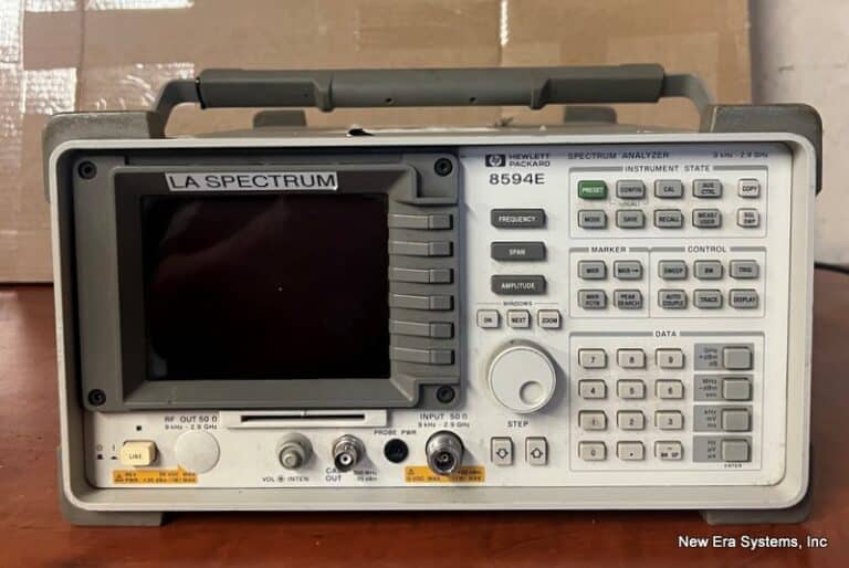 HP 8594E Spectrum Analyzer • New Era Systems